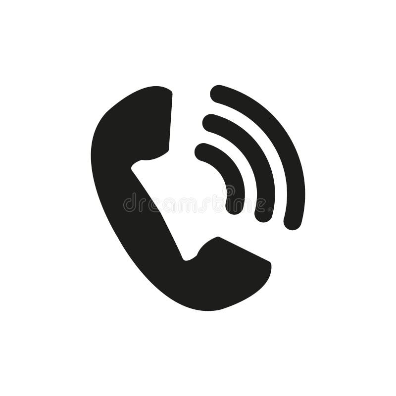 Handset Icon. Simple Flat Vector Illustration. Stock Vector ...