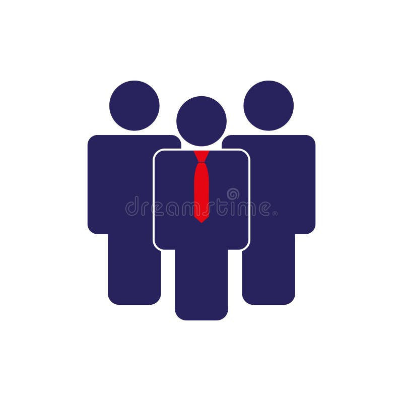 Leader Icon. Simple Vector Illustration Stock Vector - Illustration of ...