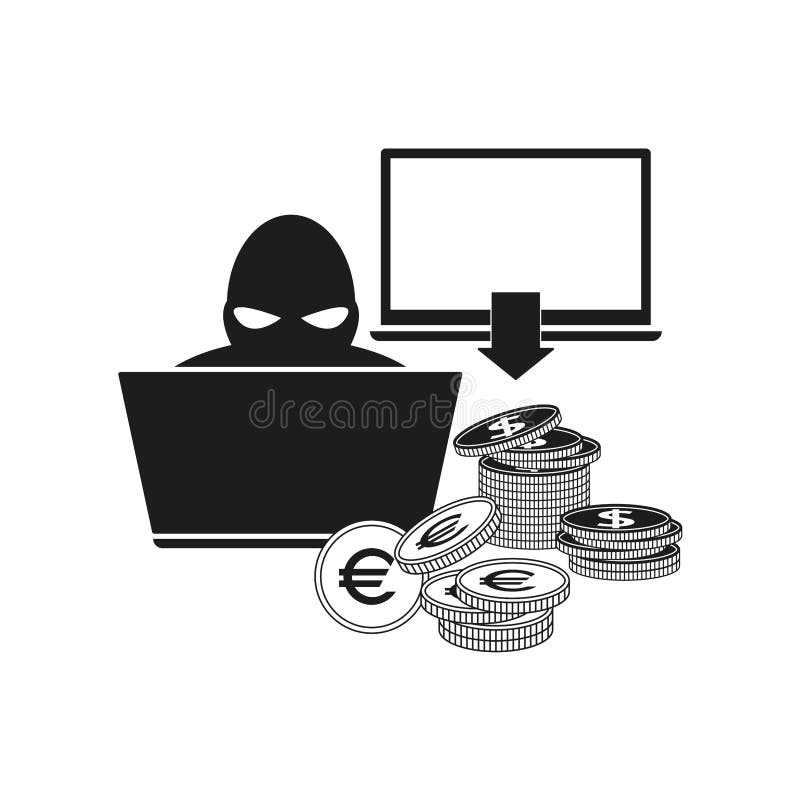 Web Scammer Icon. Simple Vector Illustration Stock Vector ...