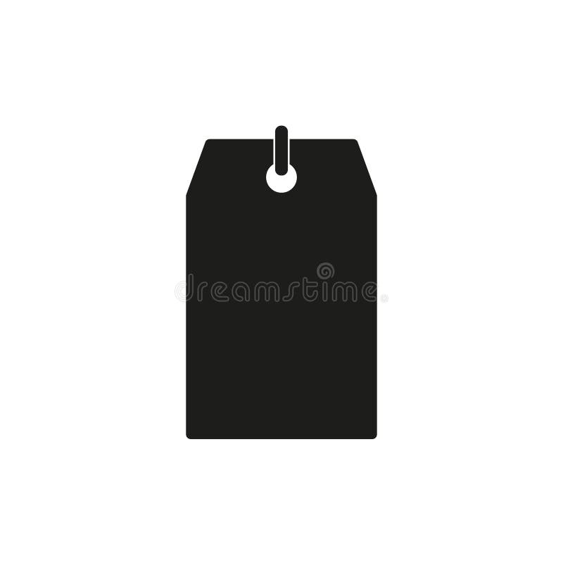 Tag Icon. Simple Vector Illustration. Stock Vector - Illustration of ...
