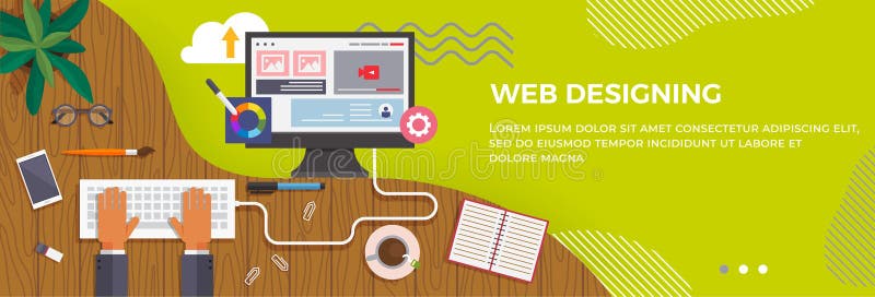 Building Website Project As Programming Homepage Process Tiny Person ...