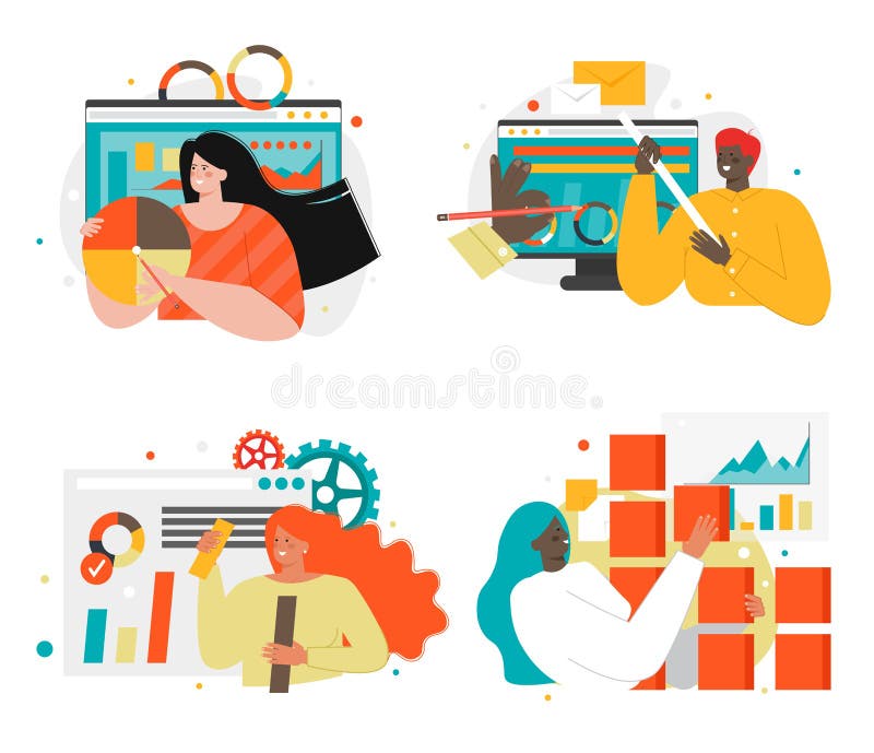 Cartoon Visualization Stock Illustrations – 2,903 Cartoon Visualization ...