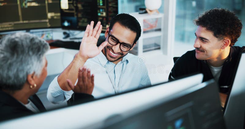 Web Developer, High Five and Celebration in Office for Software, System ...