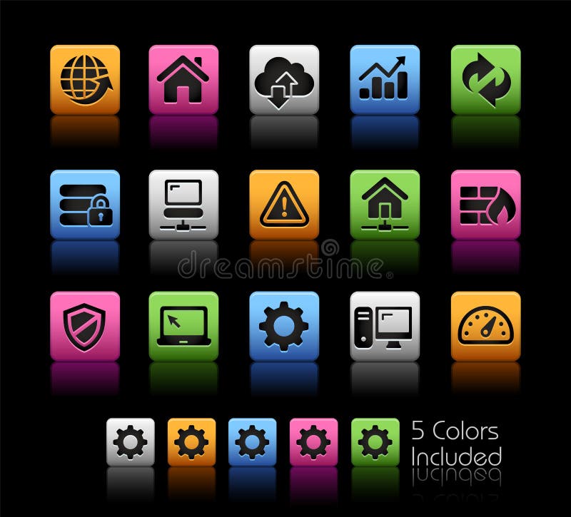 Developer Icons // Basics stock vector. Illustration of globe - 48724524