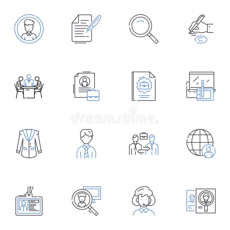 Web Developer Line Icons Collection. HTML Css Javascript Bootstrap Jquery Php Mysql Vektor Und ...