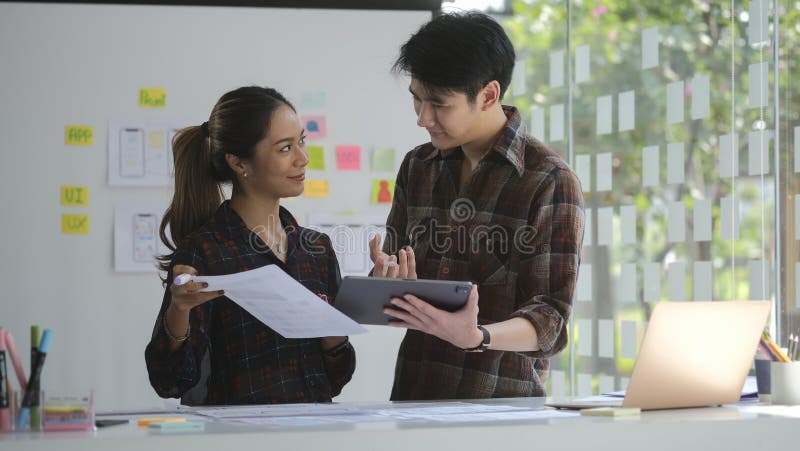 Web Developer Team are Working about Planning Mobile Application ...