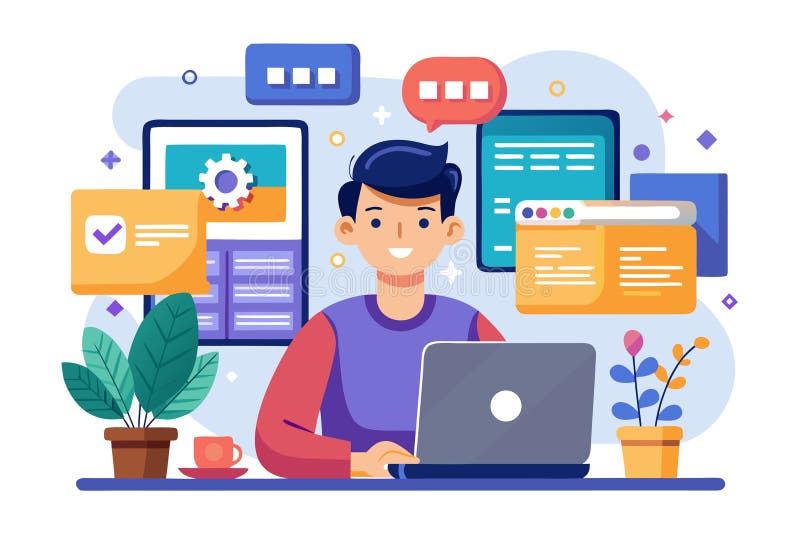 Html Workspace Stock Illustrations – 748 Html Workspace Stock ...