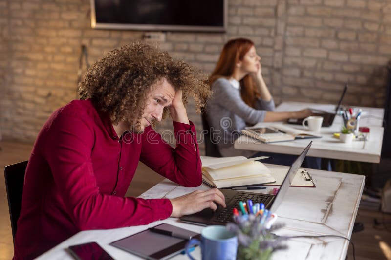 Web Developers Using Laptop Computers Stock Image - Image of ...