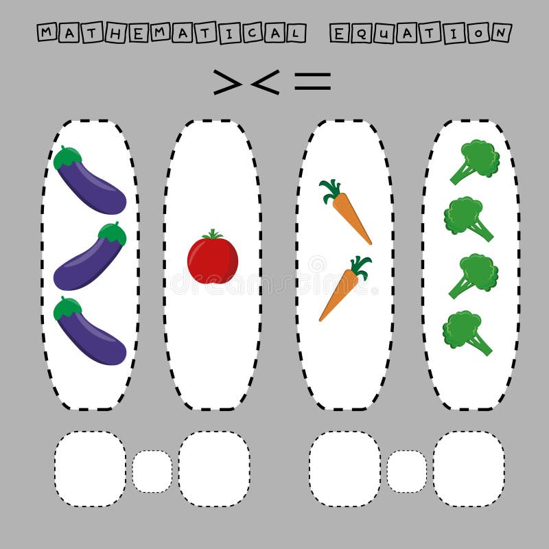 Logic game for children stock illustration. Illustration of education ...