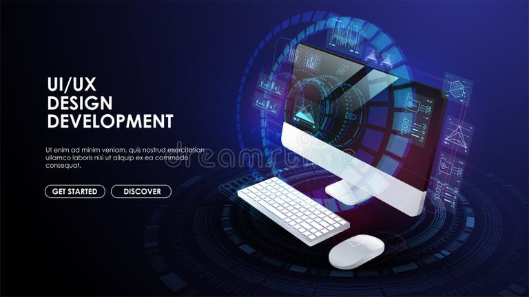 Web Development, Application Design, Coding and Programming. Technology of Create Software, Code ...