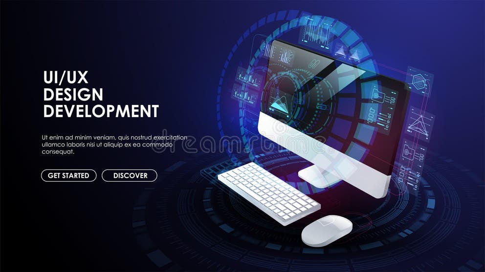 Web Development, Application Design, Coding and Programming. Technology of Create Software, Code ...