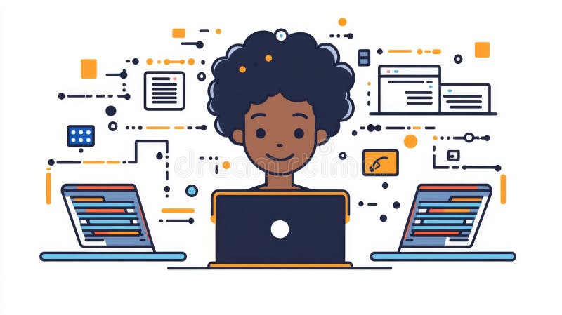 A Web Development Businessman Maintains a Responsive Web Network ...