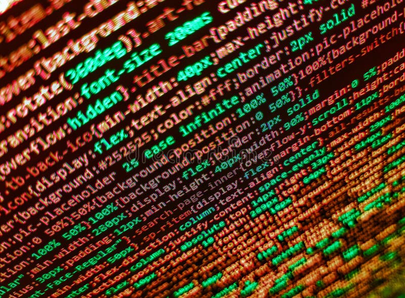 Web Development Code: CSS/SASS Styles Preprocessor Script Lines ...