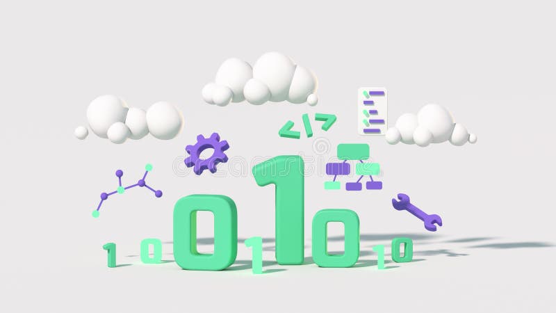 Web Development and Coding 3D Render Illustration Stock Illustration ... Web Development and Coding 3D Render Illustration Stock Illustration ...