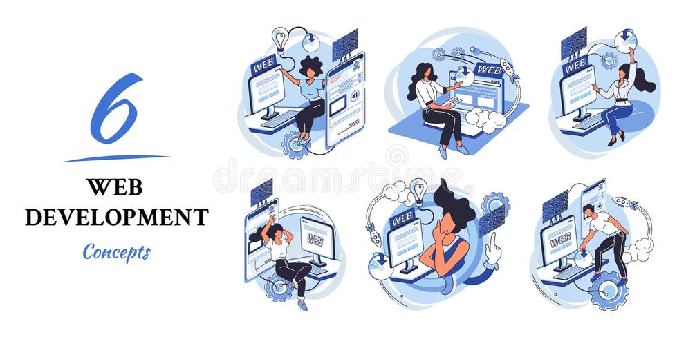 Web Development, Coding and Programming. Creation Digital Software Mobile, Desktop Platforms ...