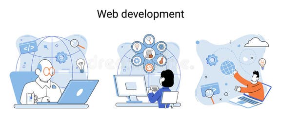Web Development, Coding and Programming. Creation Digital Software Mobile, Desktop Platforms ...