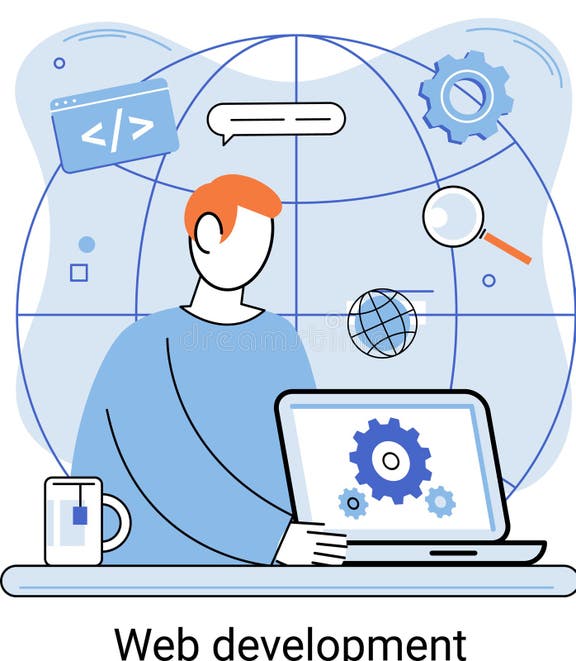 Web Development, Coding and Programming. Creation Digital Software Mobile, Desktop Platforms ...