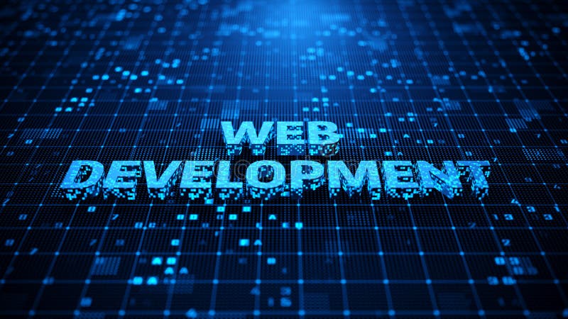 Web Development Coding Programming Internet Technology Business Concept ...