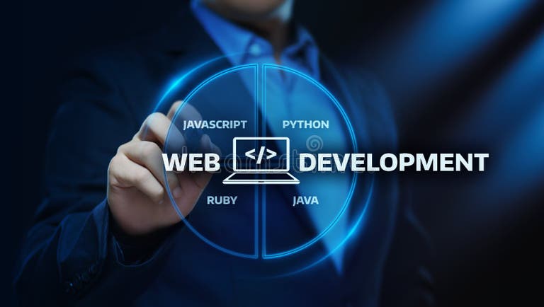 Web Development Coding Programming Internet Technology Business Concept ...
