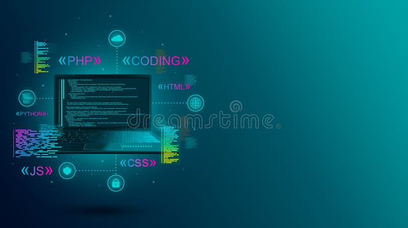 C++ Programming Code Abstract Technology Background, Computer Software Coding 3d Stock ...