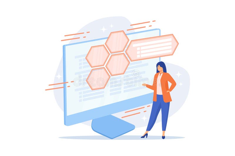 Software Developer Female Stock Illustrations – 802 Software Developer Female Stock ...