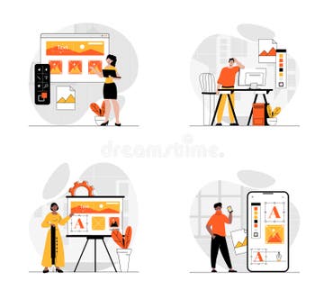 Content Page Layouts Stock Illustrations – 452 Content Page Layouts ...