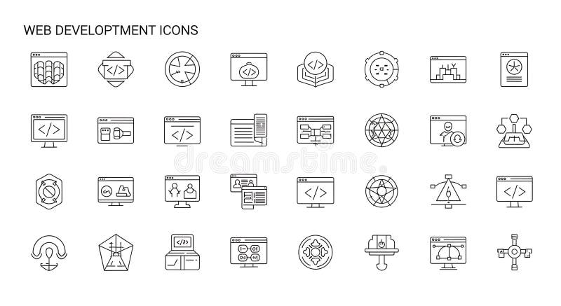 Web Programming Blockchain Technology Stock Illustrations – 4,951 Web ...