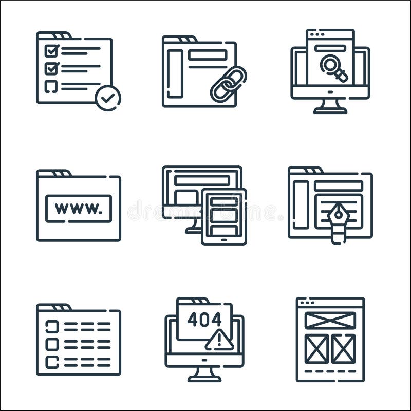 Wireframe Linear Icon. Modern Outline Wireframe Logo Concept on Stock ...