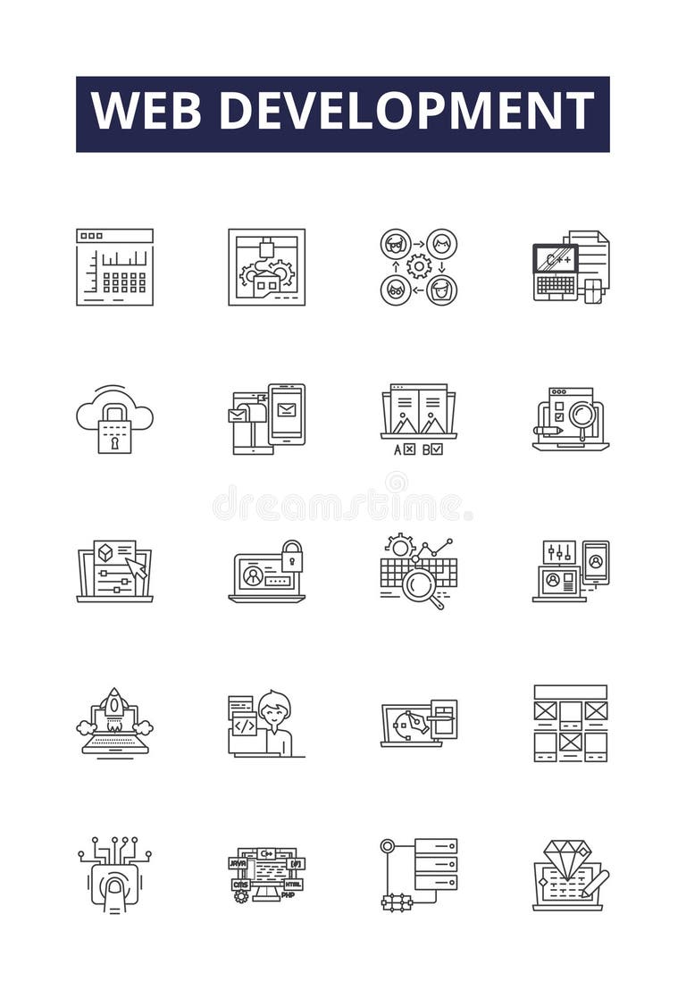 Html Css Javascript Stock Illustrations 3518 Html Css Javascript