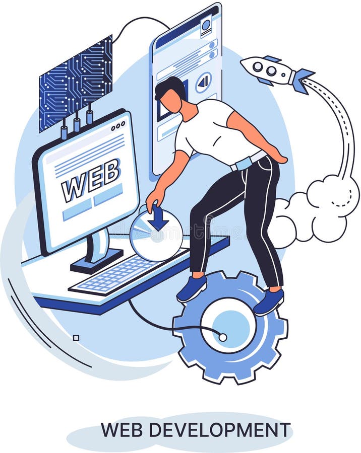 Web Development Process Stock Illustrations – 75,692 Web Development Process Stock Illustrations ...