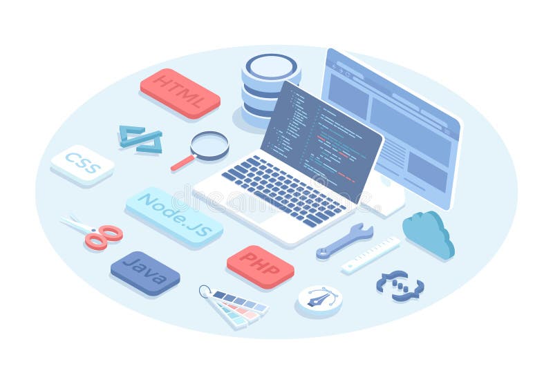 Web Development And Programming Programmer Engineering And Coding Programming Languages For