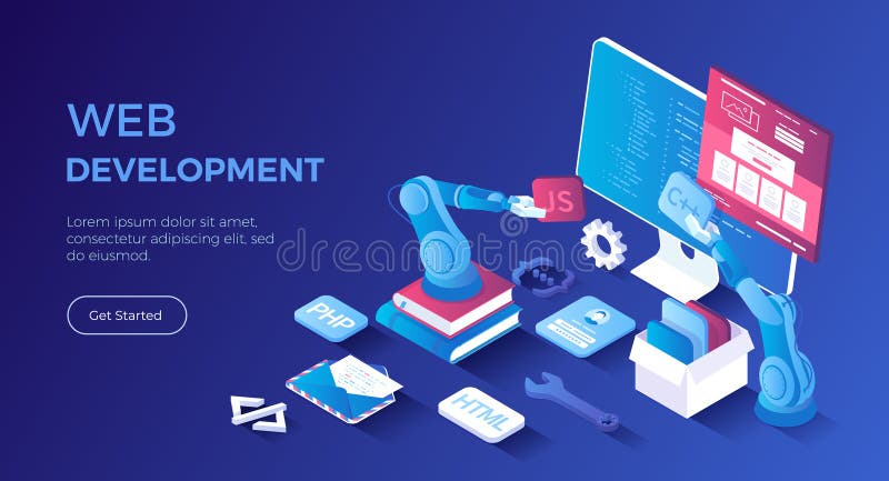 Full Stack Developer Stock Illustrations – 117 Full Stack Developer ...