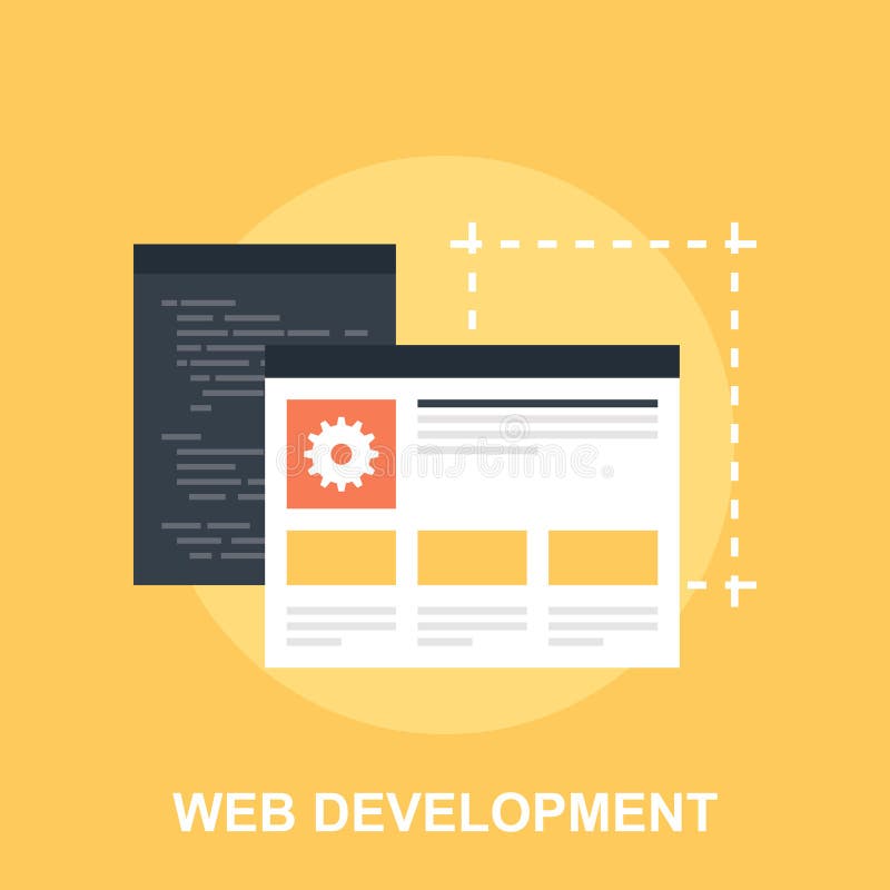 Web Development Vector Illustration Concept Stock Illustration ...