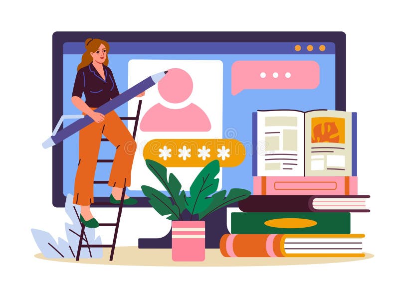 Businesswoman Designer Programmer Stock Illustrations – 455 Businesswoman Designer Programmer ...