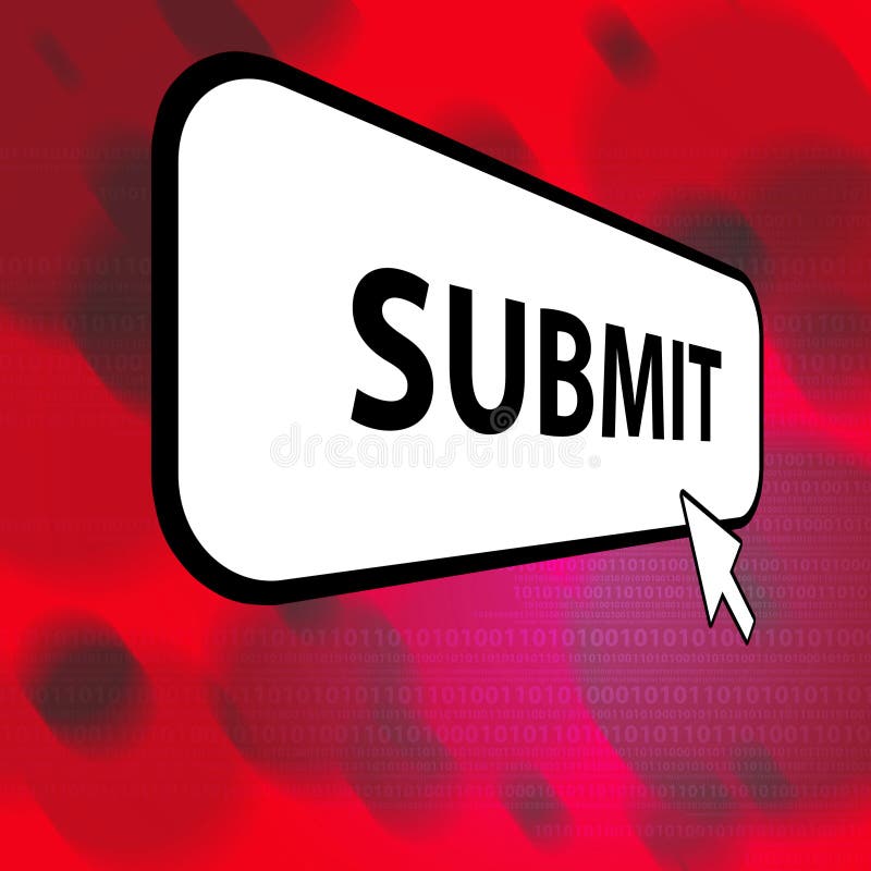 Submit button stock illustration. Illustration of isolated - 21015152