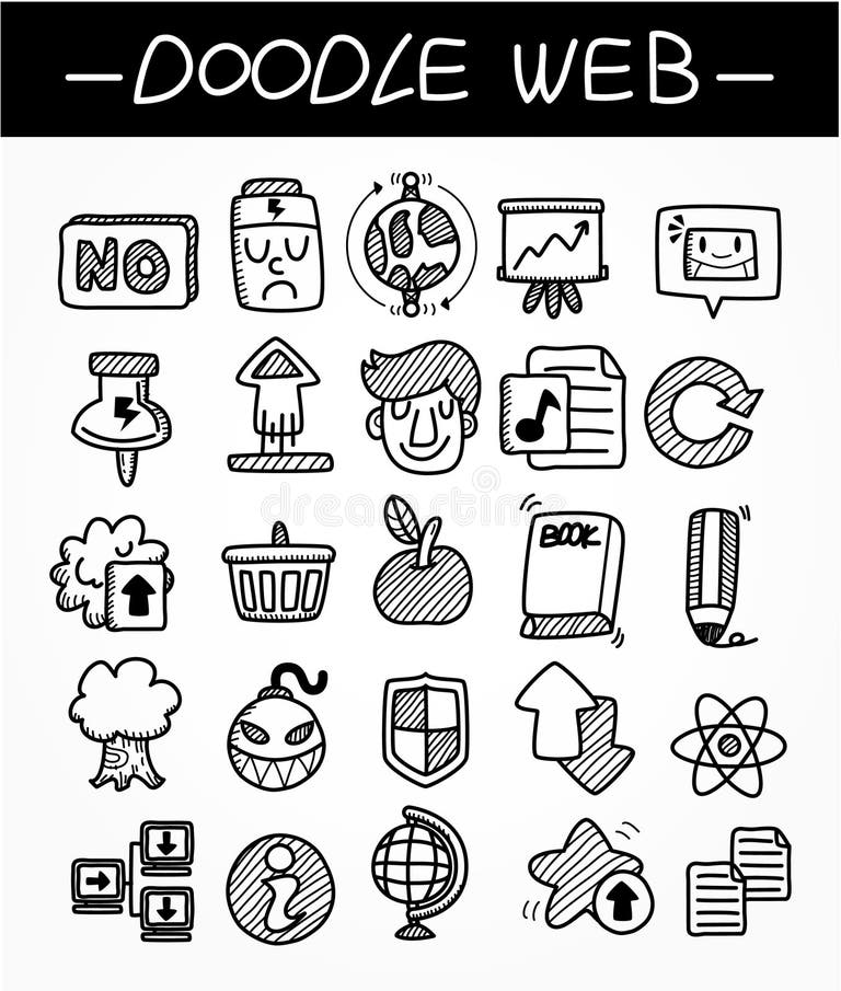 Doodle Web Document Stock Illustrations – 8,615 Doodle Web Document ...