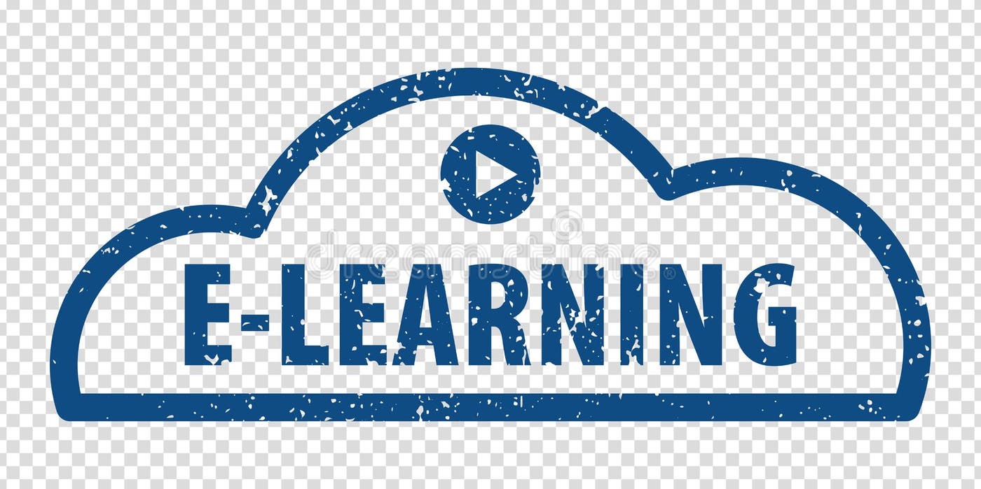 E Learning Blue Stamp Stock Illustrations – 104 E Learning Blue Stamp ...