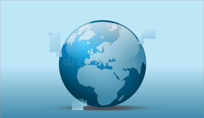 Web earth stock illustration. Illustration of land, globe - 20480555