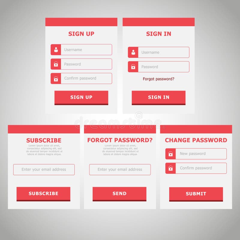 Change Password Stock Illustrations – 1,030 Change Password Stock ...