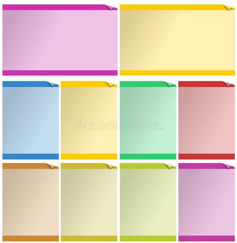 Web elements for templates stock illustration. Illustration of ...