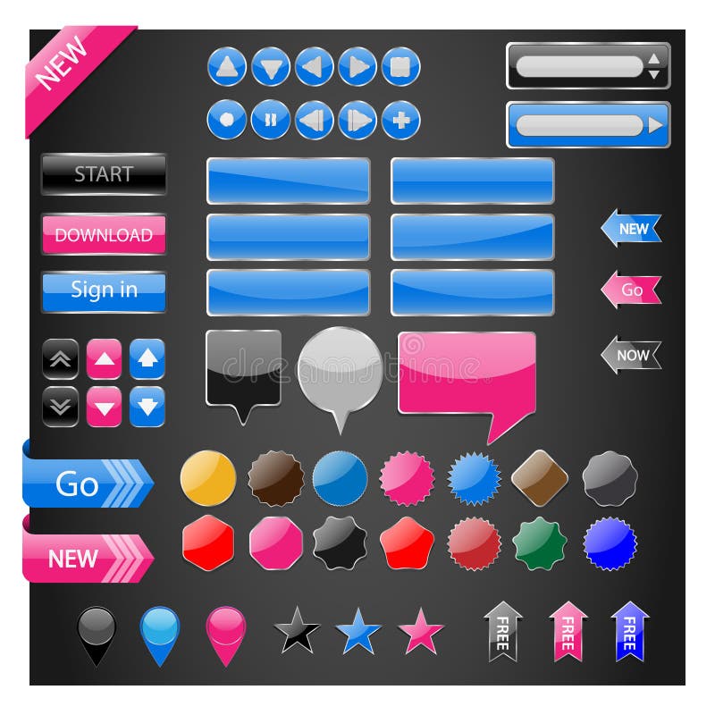 Chrome Web Button Stock Illustrations – 16,560 Chrome Web Button Stock ...