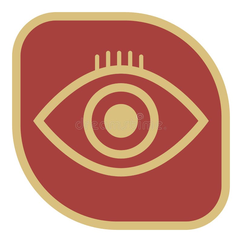 Eye Icon for Ophthalmology Logo, Medical Facility. Stock Illustration ...