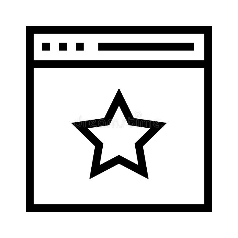 Favorite Vector Icon on White Background. Flat Vector Favorite Icon ...