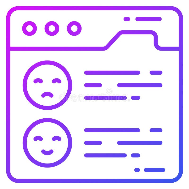 Web Feedback Icon, Survey and Feedback, Modern Vector Illustration ...