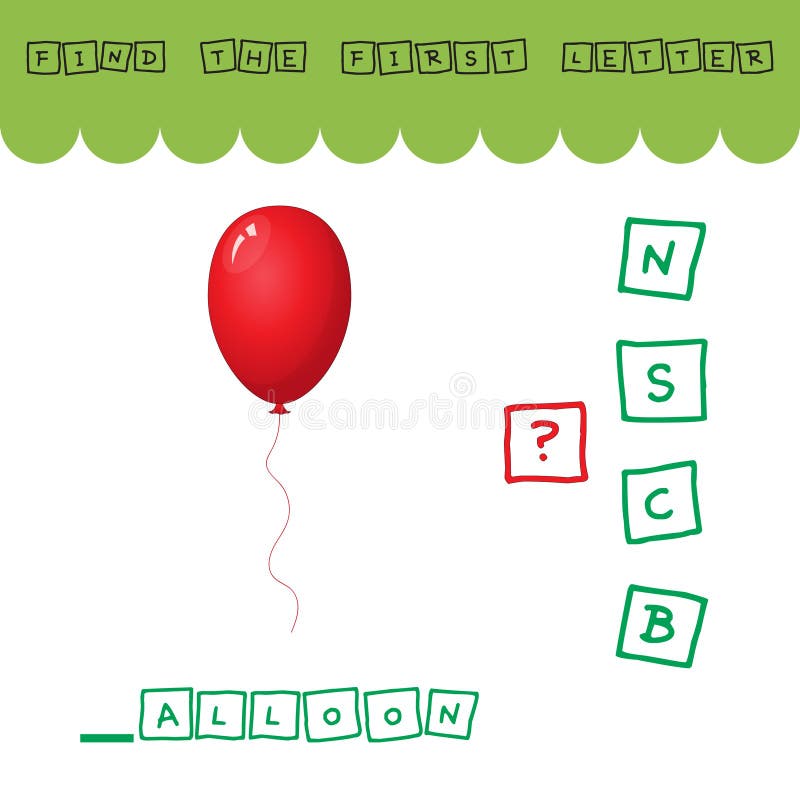 Find First Letter Stock Illustrations – 243 Find First Letter Stock ...