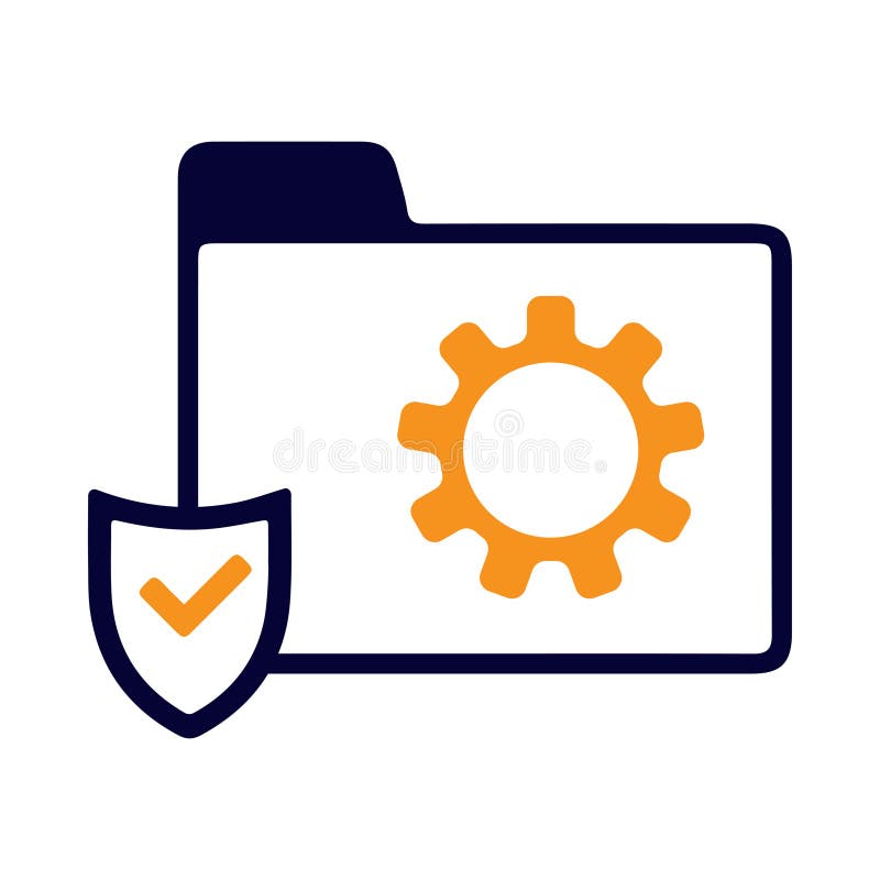 Web, Folder, Secure, Tick, Gear, Settings, Information Web Folder ...