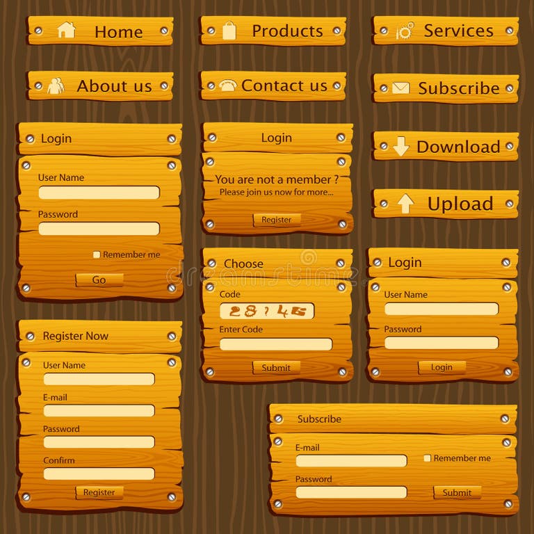 Empty Form Template Stock Illustrations – 41,454 Empty Form Template ...