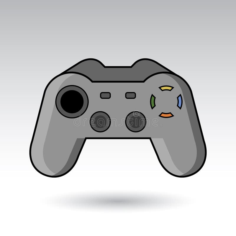 Game controller stock vector. Illustration of isolated - 265879567