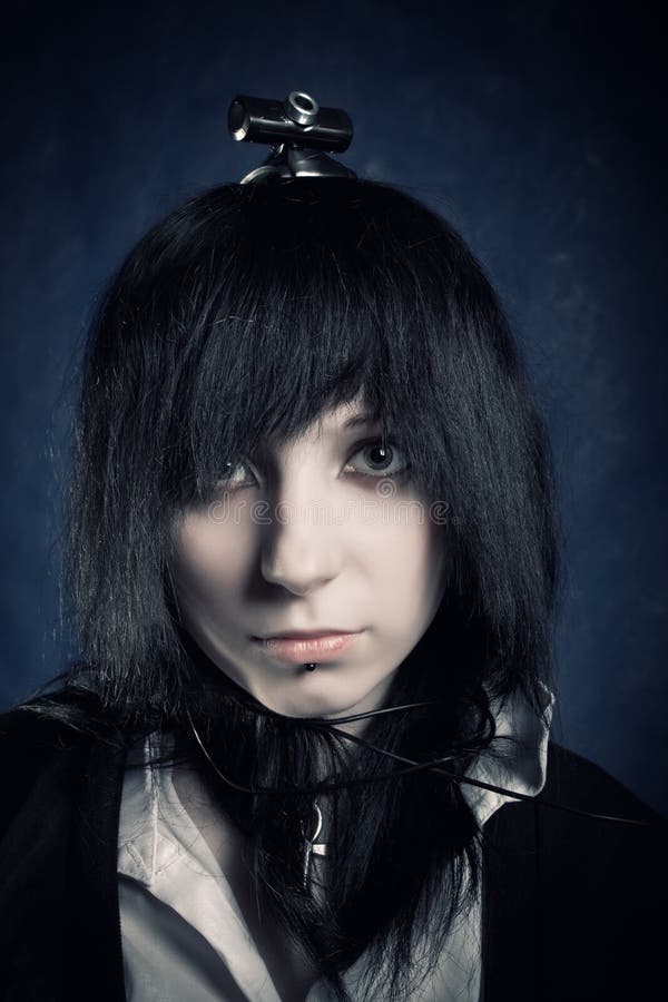 Person Face Black Office Goth Stock Photos - Free & Royalty-Free Stock ...