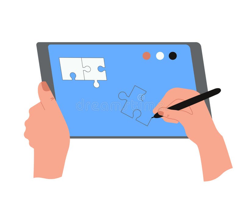 Ui Designer Creates Structure Of Information Blocks Of Mobile App Male Programmer Writes